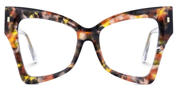 Migial Designer Eyeglasses in Butterfly Floral Frame