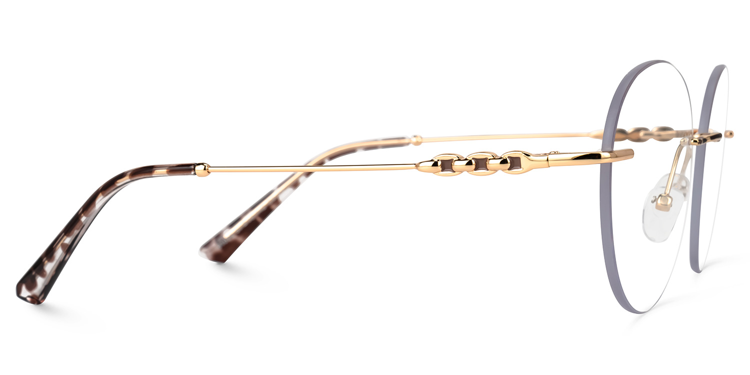 Gabourel Round Tortoise Glasses