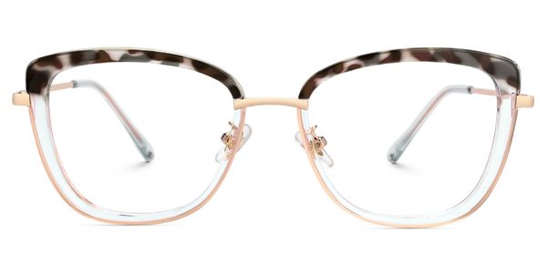 Blue Kaye Cateye Frame Eyeglasses | ZEELOOL UK