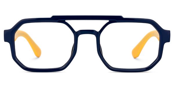 Aviator Salem Blue Color Frame Glasses | ZEELOOL UK
