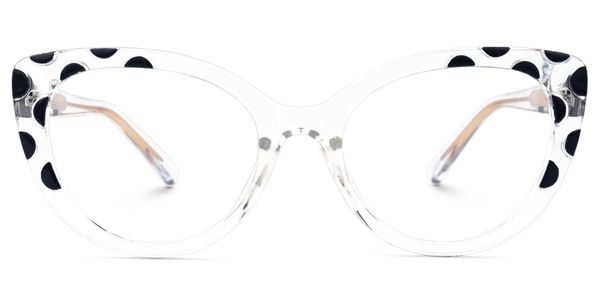 Shalae Cateye Clear Glasses | ZEELOOL UK