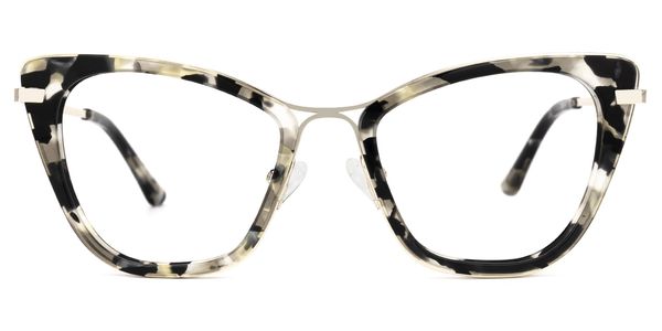 Lisojo Cateye Marble Glasses | ZEELOOL UK