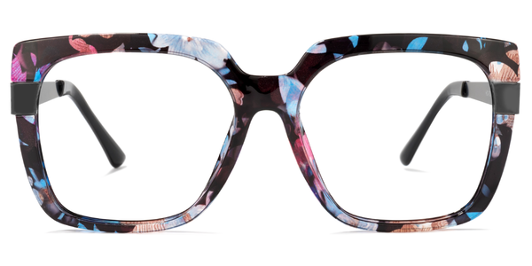 Reeves Square Floral Glasses | ZEELOOL UK