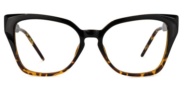Yushica Square Tortoise Glasses | ZEELOOL UK