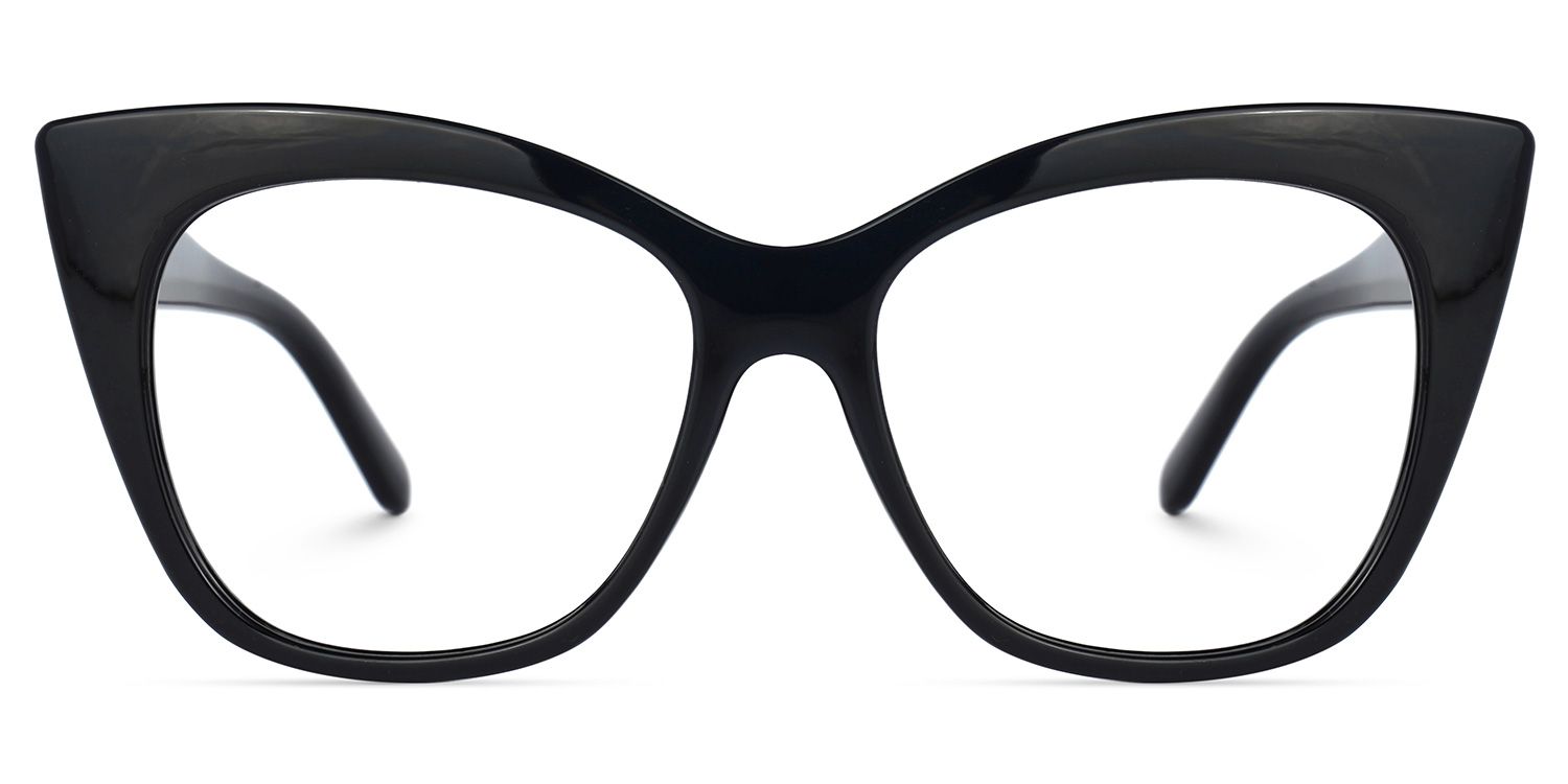 Pettit Cateye Black Glasses | ZEELOOL UK