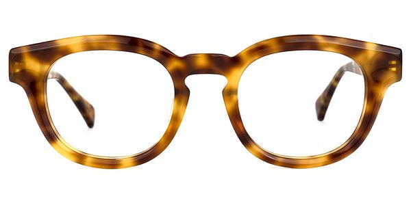Luanda Oval Yellow-Tortoise Glasses | ZEELOOL UK