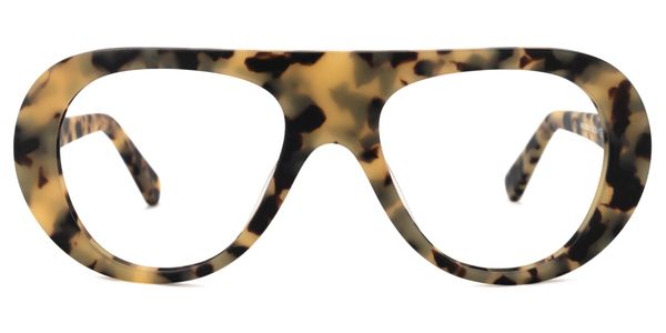 Woollery Geometric Tortoise Glasses | ZEELOOL UK